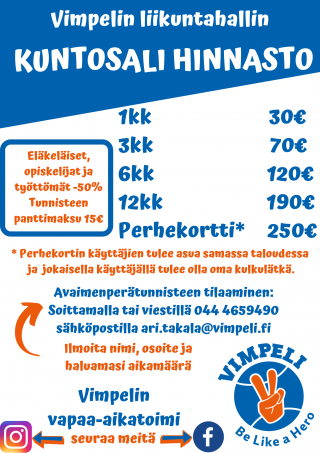 Kuntosali | Vimpelin kunta